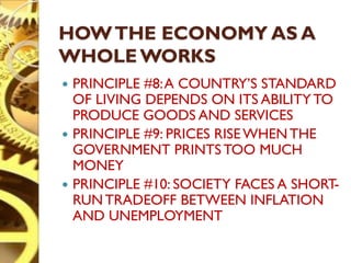 ten principles of economics, basics of economics,economics | PDF