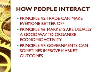 ten principles of economics, basics of economics,economics | PDF