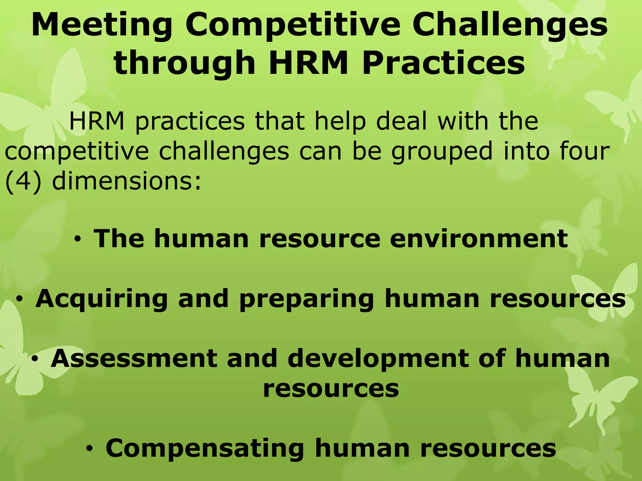 The Human Resource Management Environment in the Philippines | PPTX