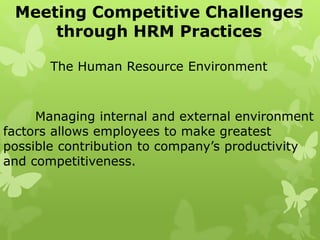 The Human Resource Management Environment in the Philippines | PPTX