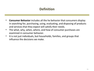 Introduction to Consumer Behavior (Updated) | PPT