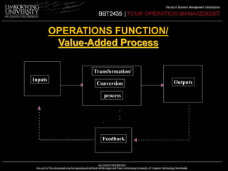 Operation Management chapter 1 | PPTX