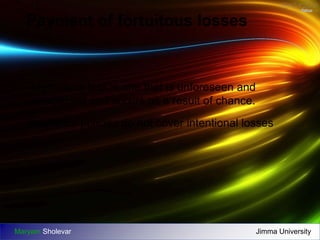 Chapter 1: Introduction to Insurance | PPTX