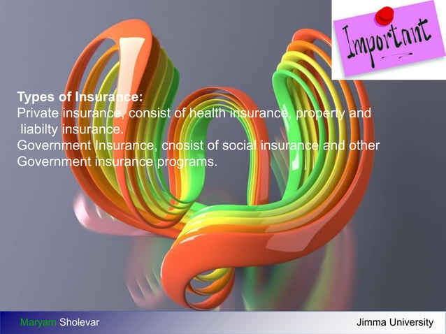 Chapter 1: Introduction to Insurance | PPTX