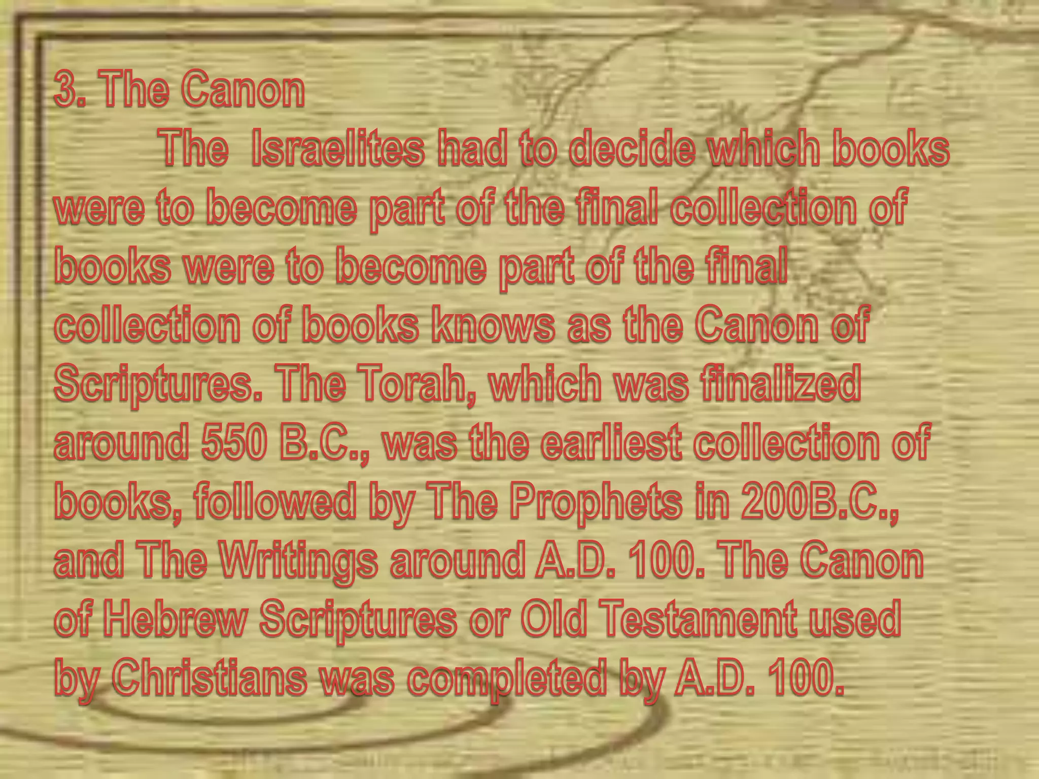 The Source: God’s Word in the Scriptures | PPTX