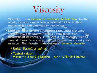 Chapter 1-Introduction fluids Mechanics | PPT
