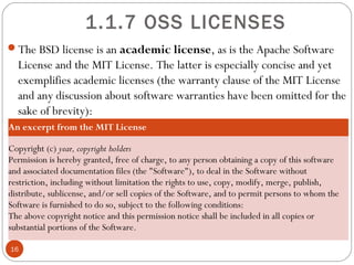 Open Source Operating System [Chapter 1] | PPT