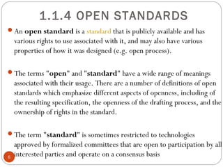 Open Source Operating System [Chapter 1] | PPT