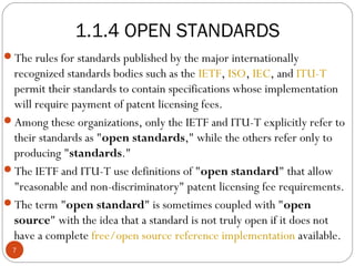 Open Source Operating System [Chapter 1] | PPT