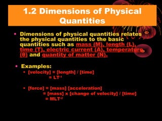 Chapter 1 Mechanics | PPT