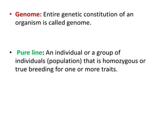Genetic Basis of Inheritance | PPTX