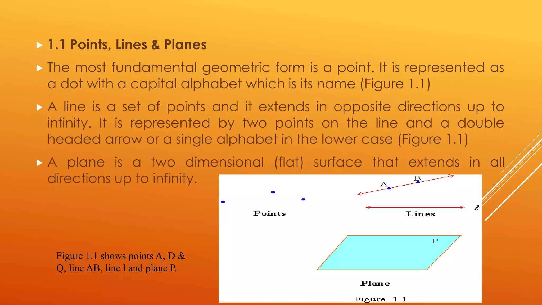 Chapter 1 ( Basic Concepts in Geometry ) | PPTX