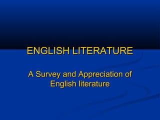 old english | PPT