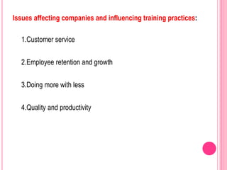 Chapter 1: EMPLOYEE TRAINING AND DEVELOPMENT | PPTX