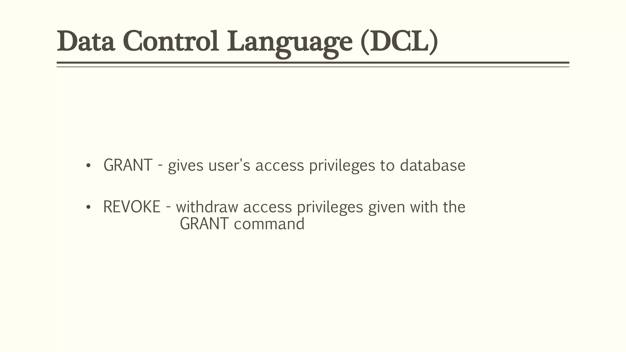 Database | PPTX | Databases | Computer Software and Applications