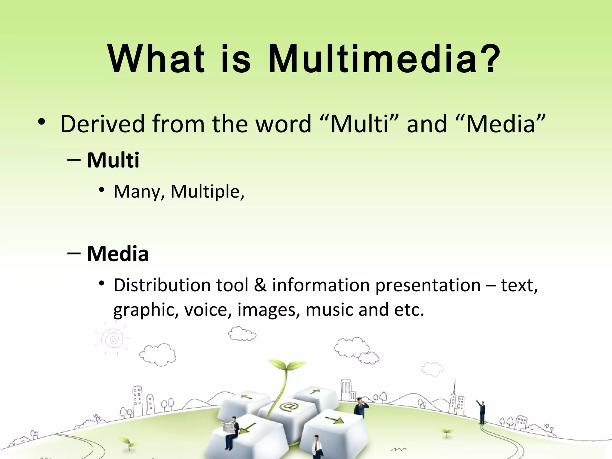 Chapter 1 : INTRODUCTION TO MULTIMEDIA | PPT