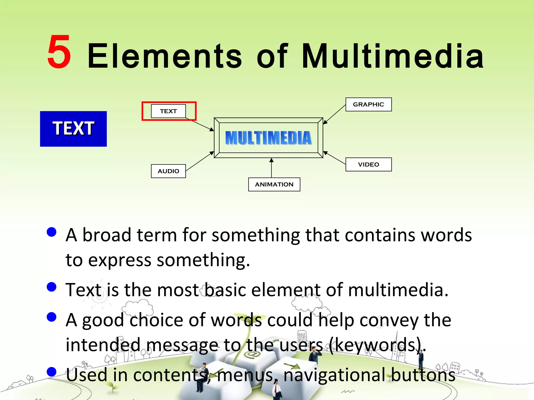 Chapter 1 : INTRODUCTION TO MULTIMEDIA | PPT