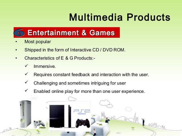 Chapter 1 : INTRODUCTION TO MULTIMEDIA