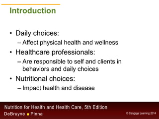 Chapter 1 - Overview of Nutrition and Health | PDF