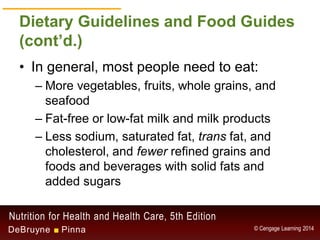 Chapter 1 - Overview of Nutrition and Health | PDF