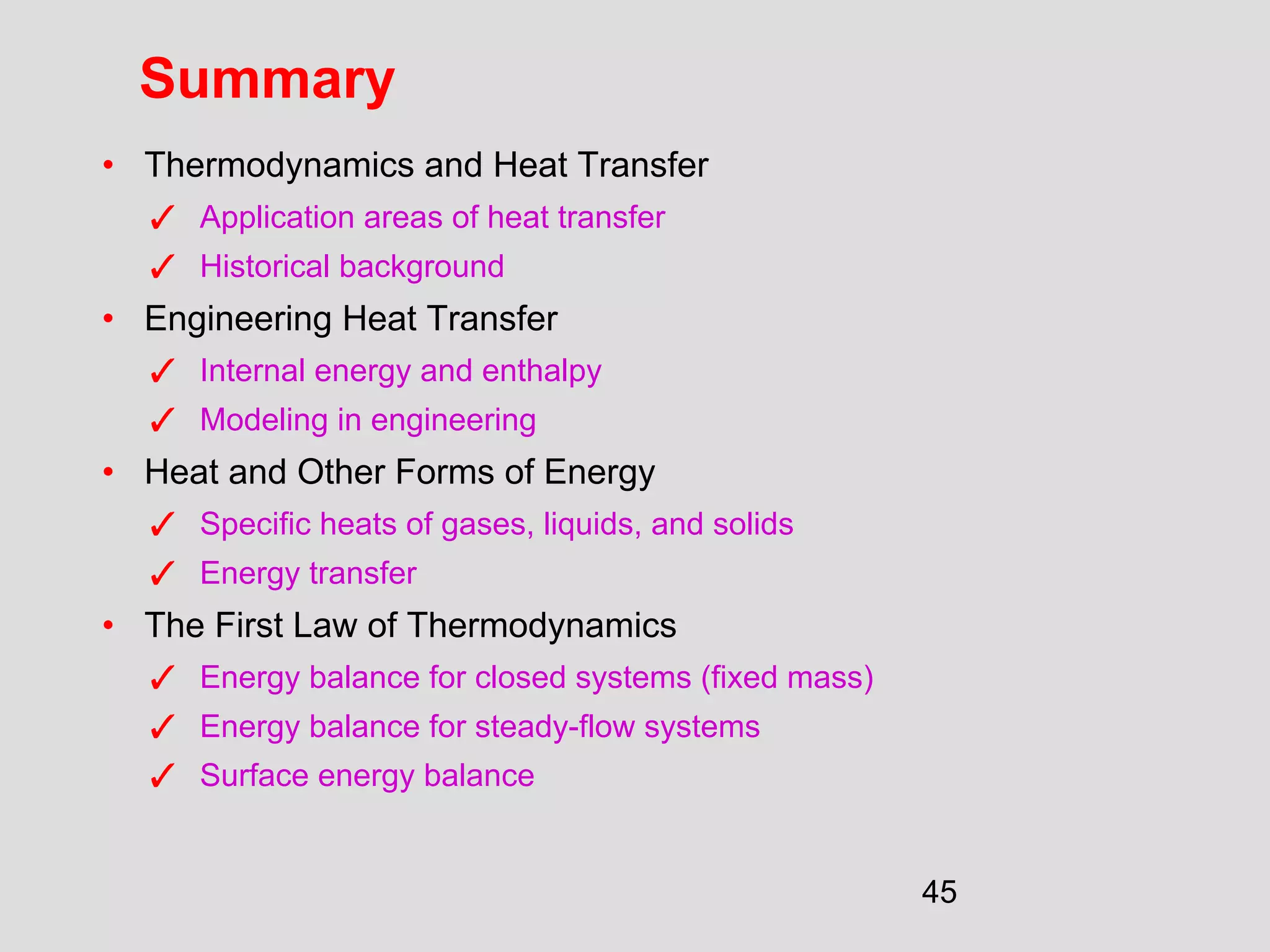 Chapter 1 introduction of heat transfer | PDF