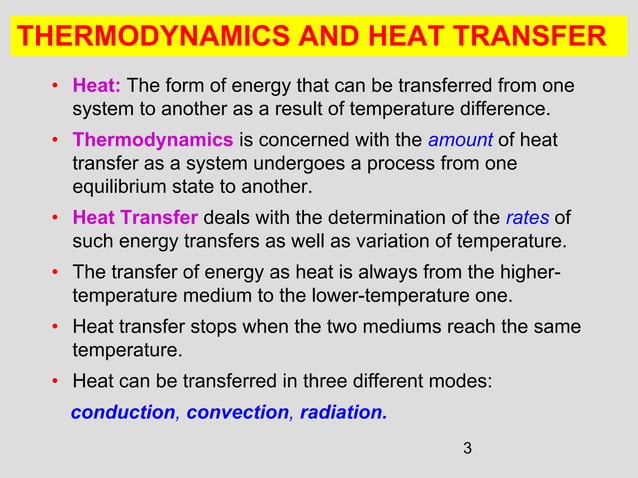 Chapter 1 introduction of heat transfer | PDF | Chemistry | Science