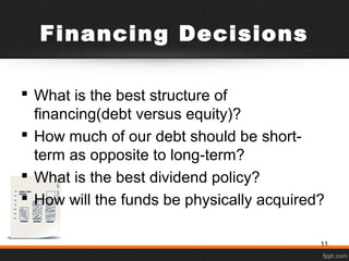 Chapter 1.An Introduction to Finance ppt | PPT