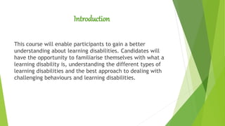 Learning Disability | PPT