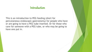 Peg Feeding | PPTX