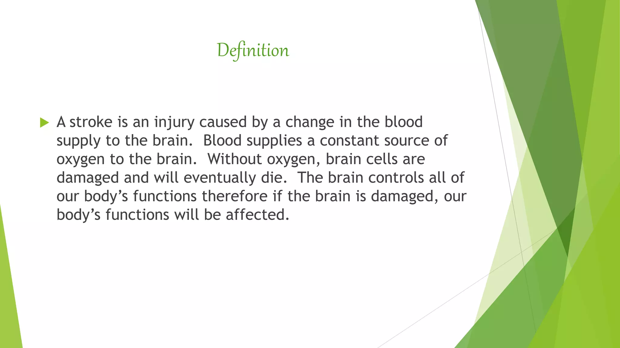 Stroke Awareness | PPTX