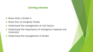 Stroke Awareness | PPTX