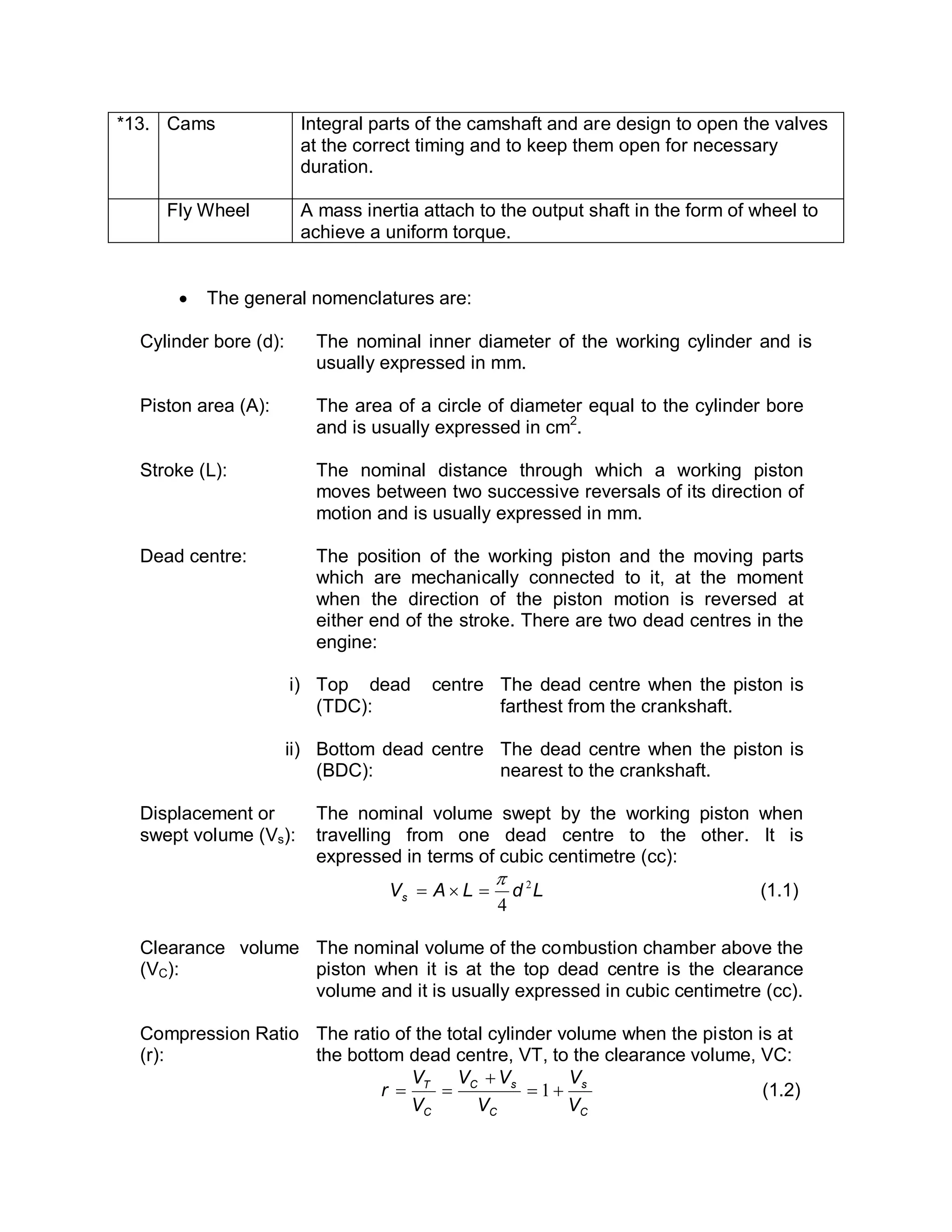 Chapter 1 internal combustion engine | PDF