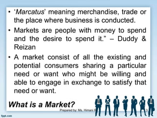 Introduction to Marketing | PPTX