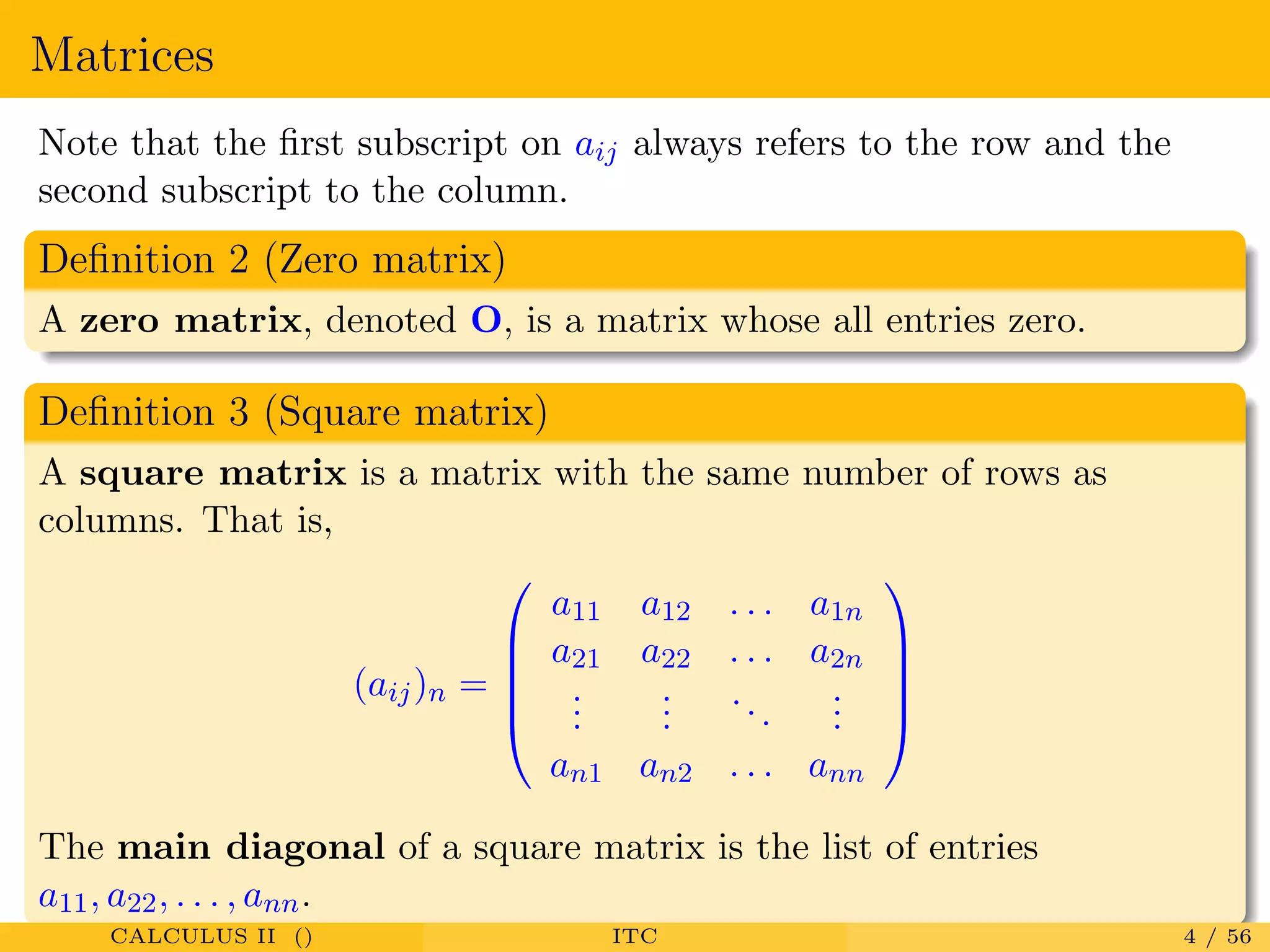 Matrices and determinants | PDF