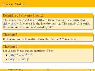 Matrices and determinants | PDF