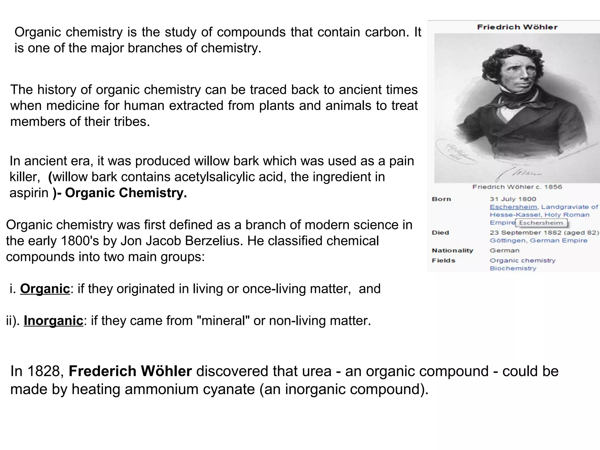 Introduction of organic chemistry | PPT