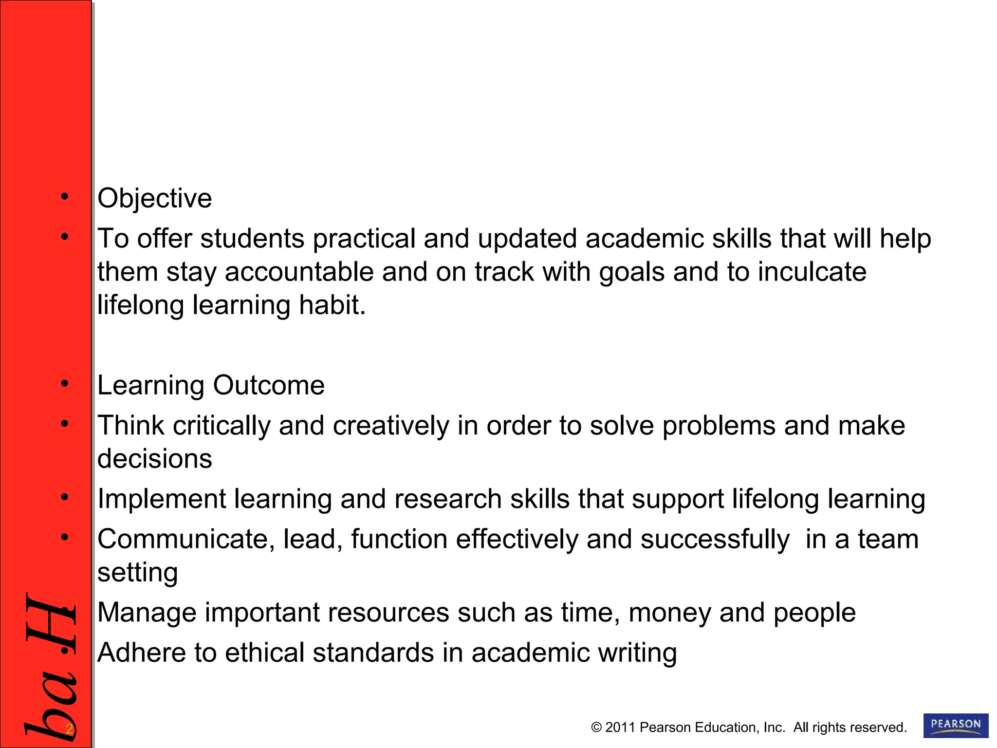 Habits for success: Reality check | PPT