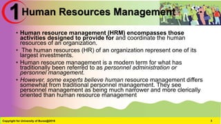 Chapter 1. Fundamental Human resource Management | PPT