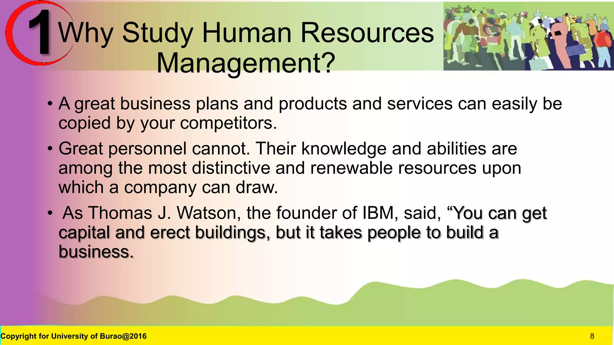 Chapter 1 challenges of human resource management | PPTX