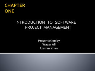 Chapter 1 - Introduction | PPT