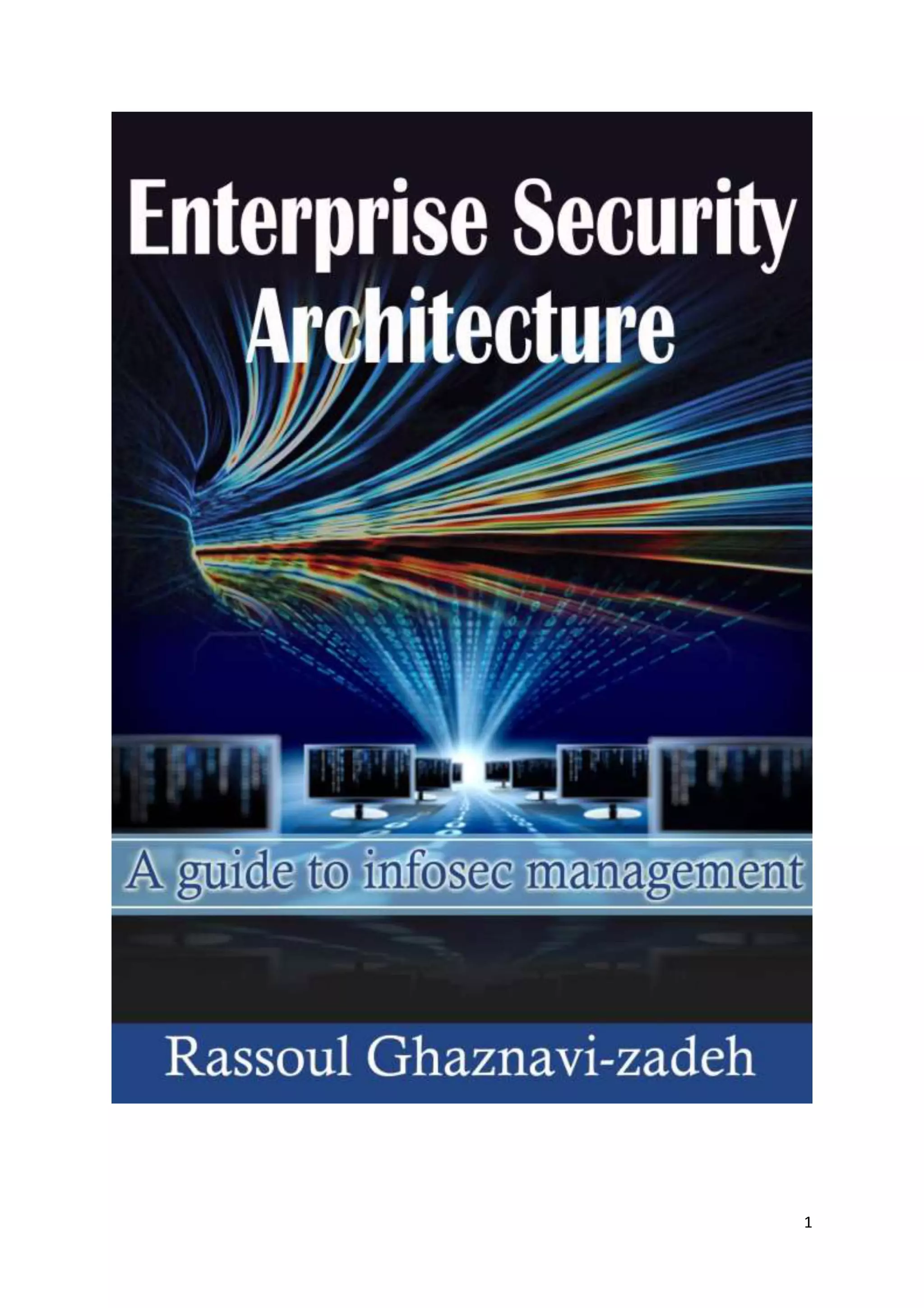 Enterprise Security Architecture, InfoSec Management Guide | PDF