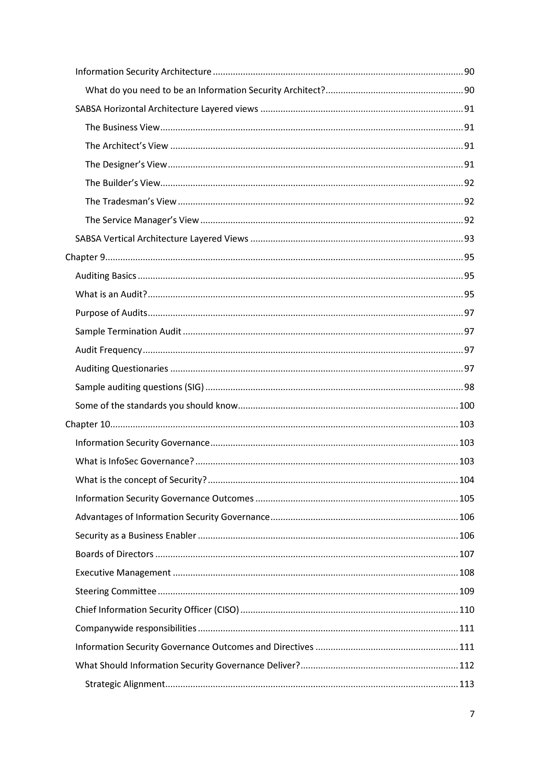 Enterprise Security Architecture, InfoSec Management Guide | PDF