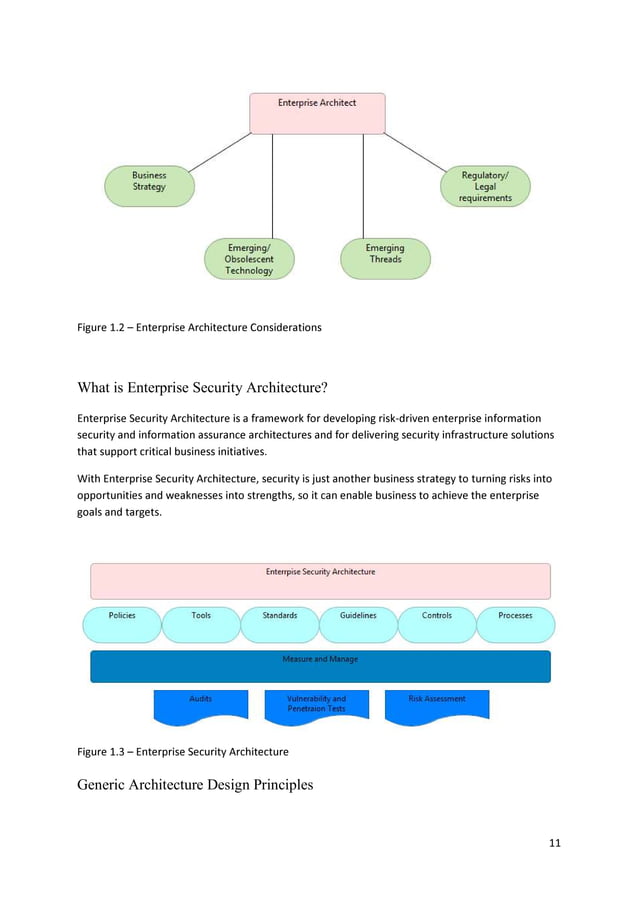 Enterprise Security Architecture, InfoSec Management Guide | PDF