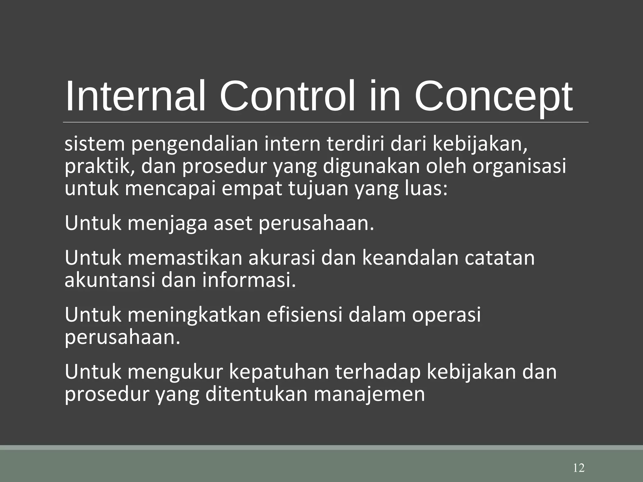 Chapter 1. auditing and internal control | PPT