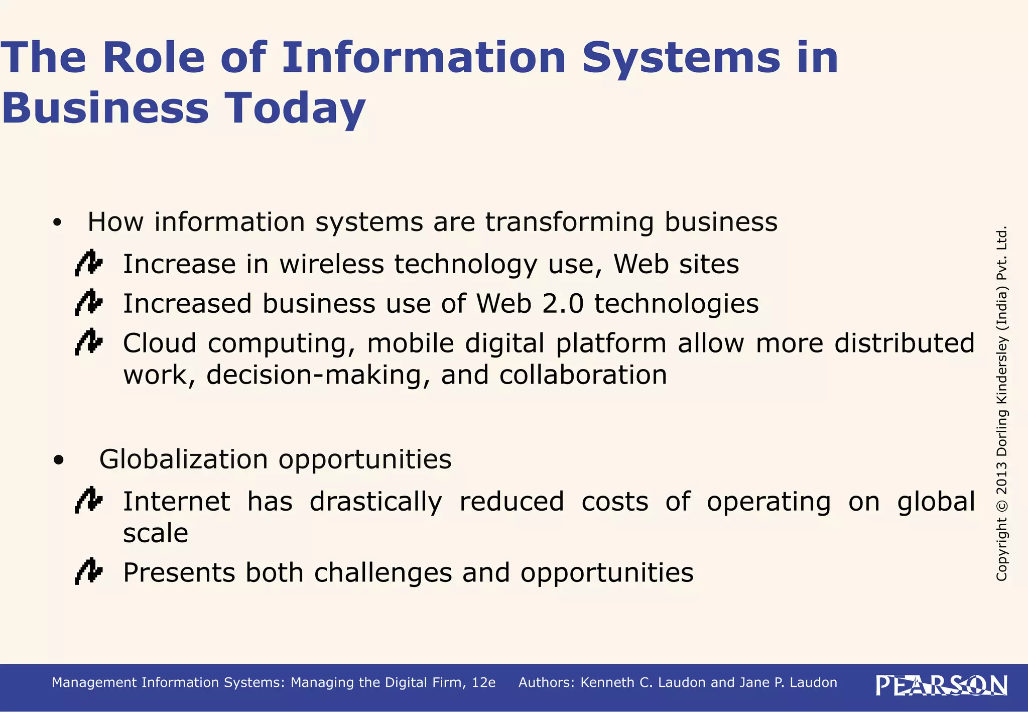 information system in business today | ODP