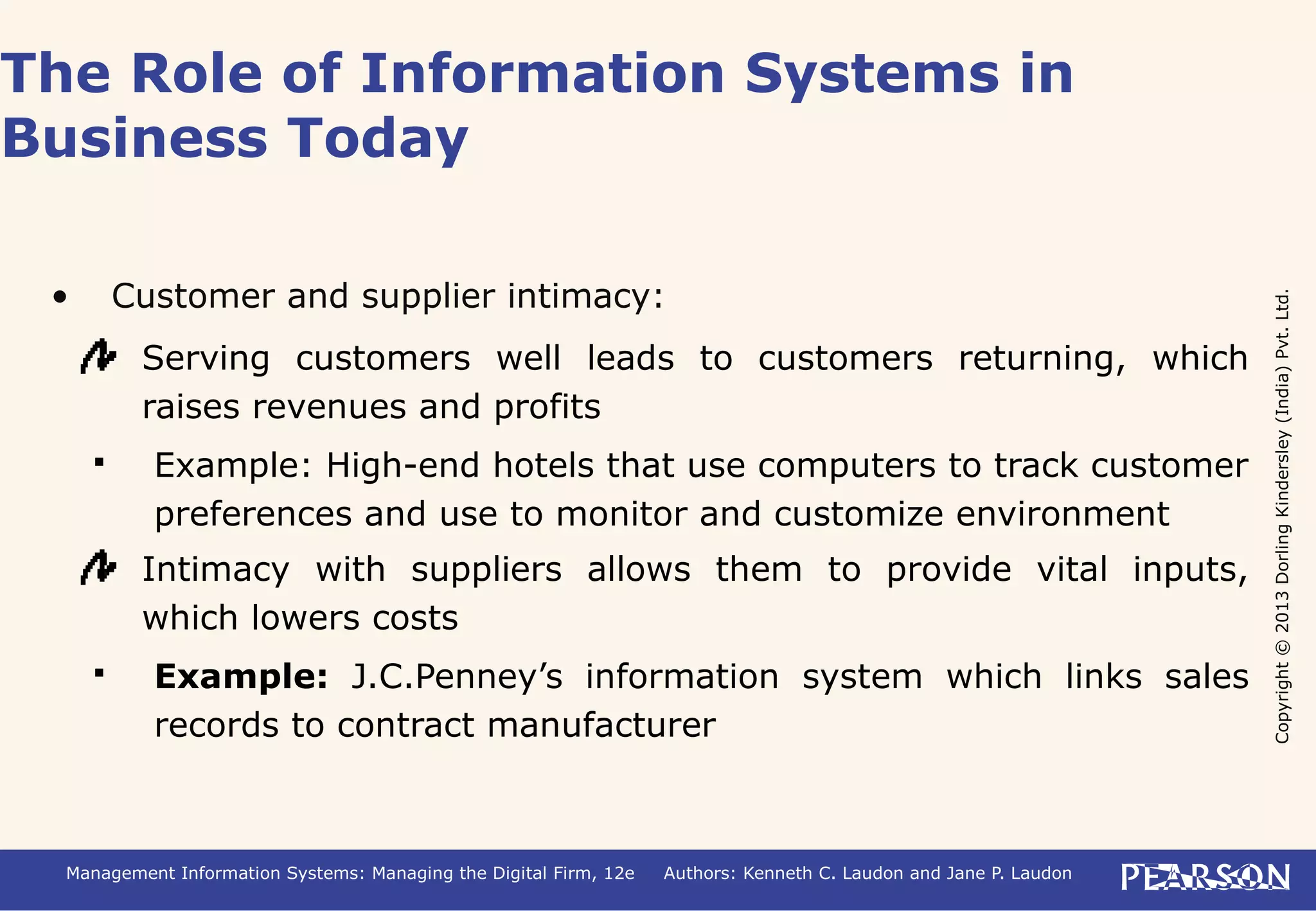 information system in business today | ODP