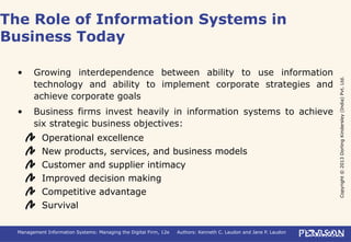 information system in business today | ODP