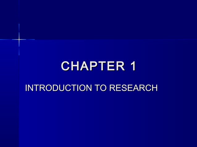 Chapter 1 - Research Methods for Business By Authors Uma Sekaran and Roger Bougie | PPT