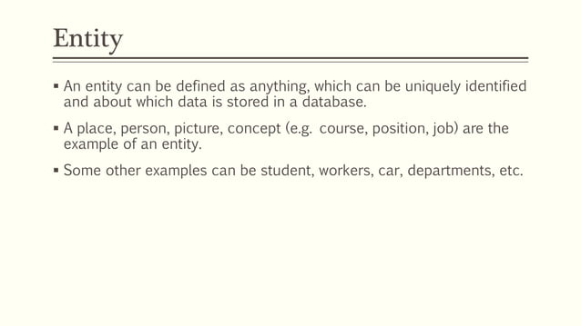 Introduction of Database Design and Development | PPTX