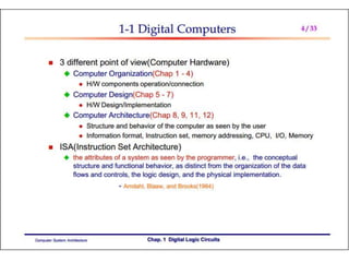 Computer Organisation Design | PPT